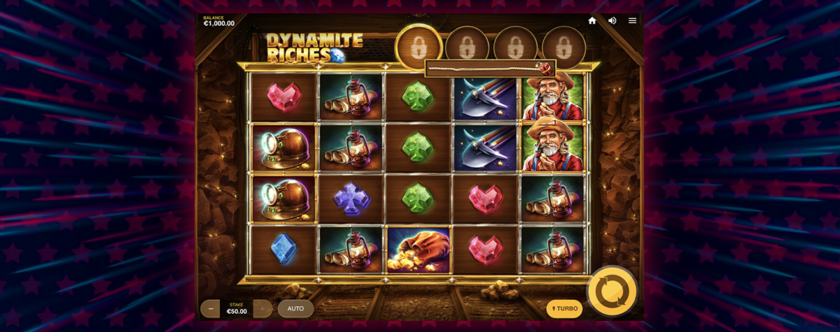 Expect a Ton of Explosive Action in the Fun Dynamite Riches Slot!