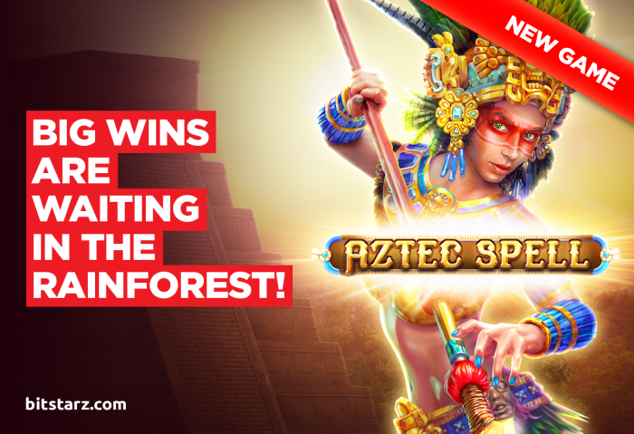 Work Your Magic and Strike Gold in the Brand New Aztec Spell Slot