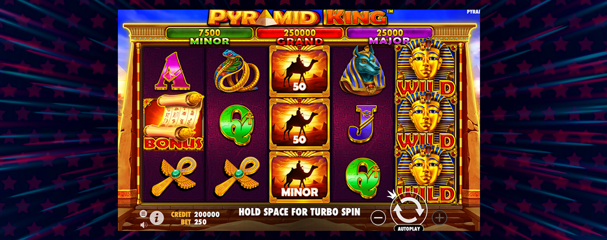 Head to Egypt and Hunt Down the Jackpots in the Pyramid King Slot