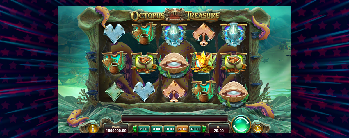 Eight Arms Sit Between You and the Gold in Octopus Treasure Slot