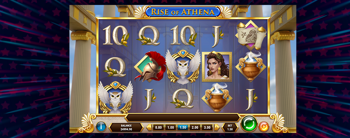 Earn Your Status as One of the Gods in the Rise of Athena Slot