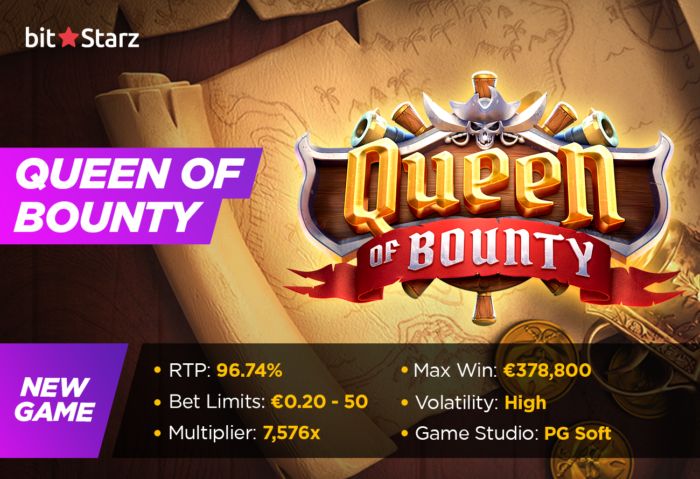 Set Sails Towards the Epic Wins With the New Queen of Bounty Slot