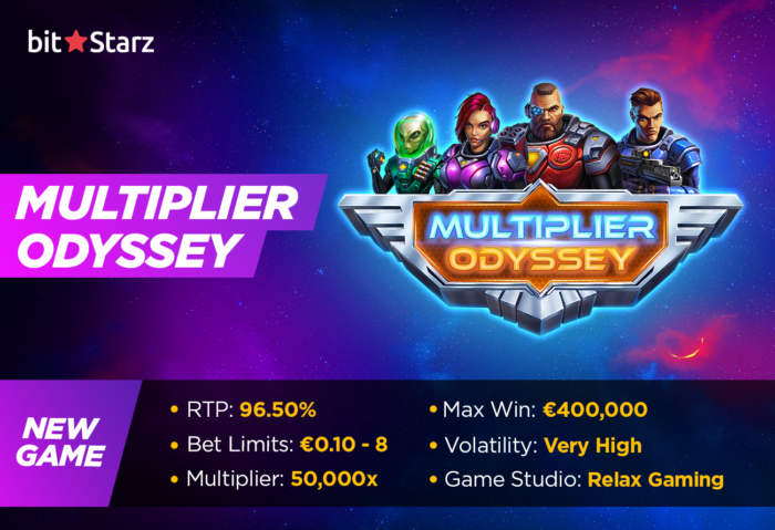Face a Meteor Shower of Wins in the New Multiplier Odyssey Slot