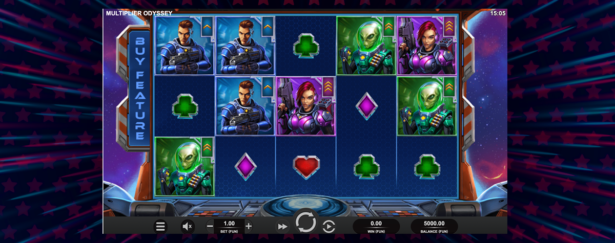 Face a Meteor Shower of Wins in the New Multiplier Odyssey Slot