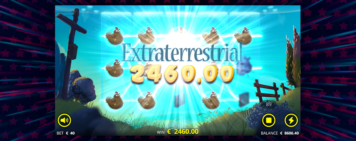 Beam up massive wins in the always spooky Tractor Beam slot!