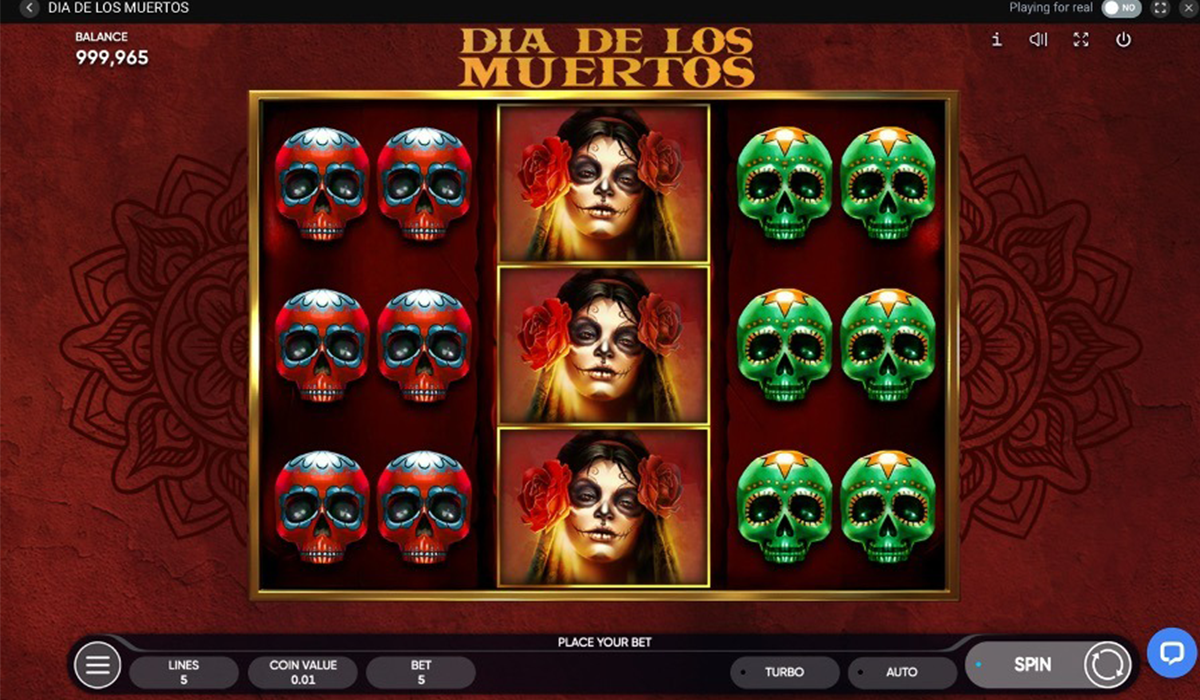 Celebrate the afterlife with big wins in Dia De Los Muertos slot