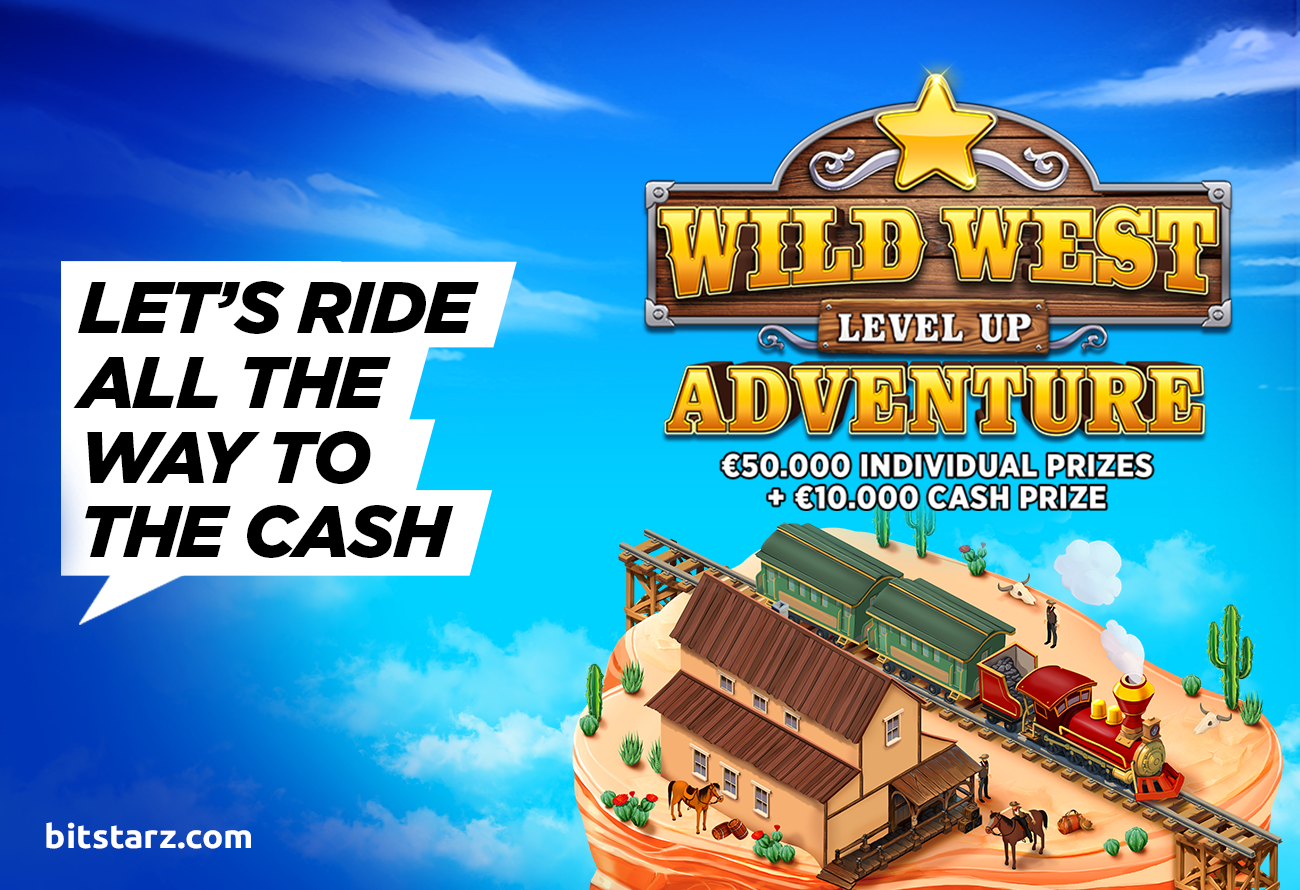 Saddle up and Race for €10,000 in Wild West Level up Adventure!