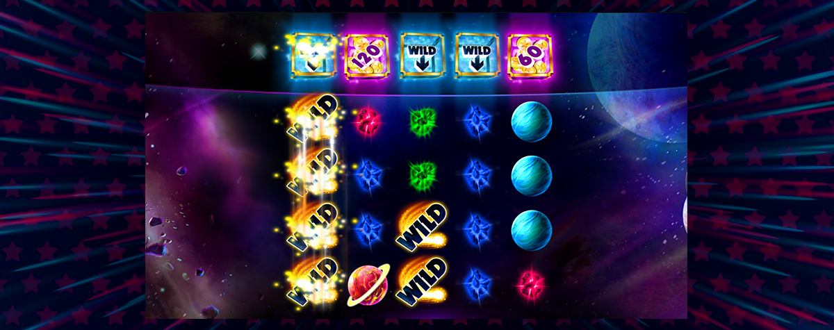 See your winnings skyrocket to stellar heights in Cosmic Heart slot!