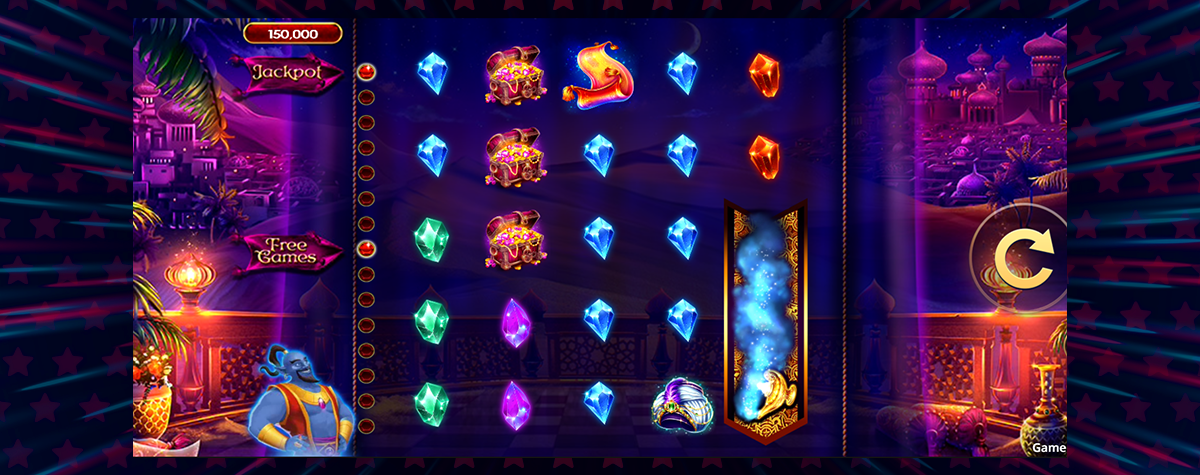 Visit the Genie’s Palace slot for Genie-u-ine magic!