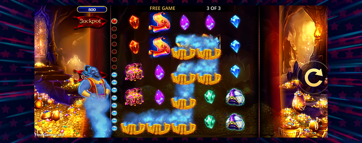 Visit the Genie’s Palace slot for Genie-u-ine magic!