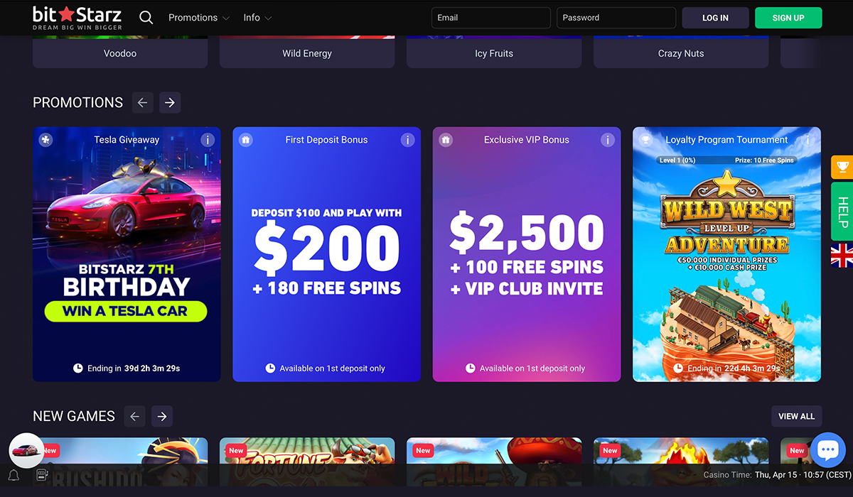 BitStarz is amped to reveal its fresh new look!