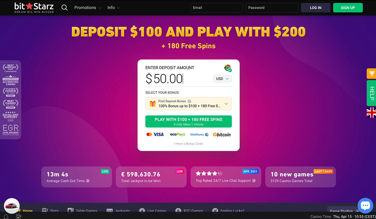 BitStarz is amped to reveal its fresh new look!