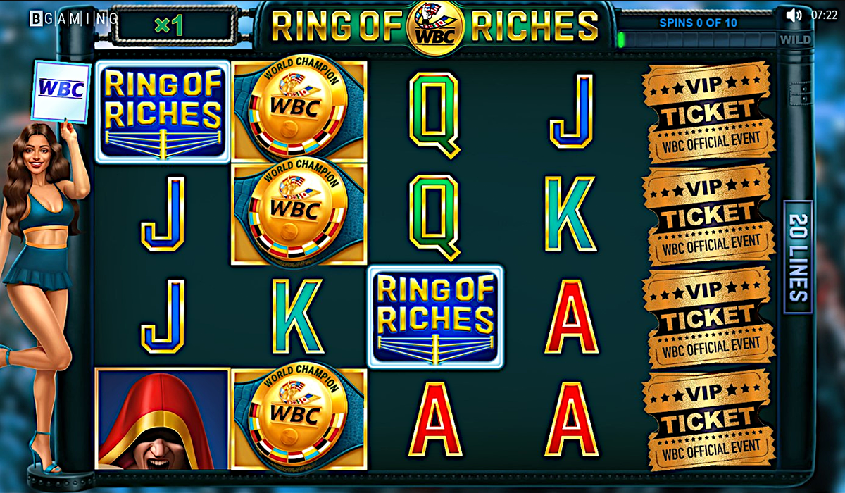 Knockout Wins are Waiting in WBC Ring of Riches Slot!