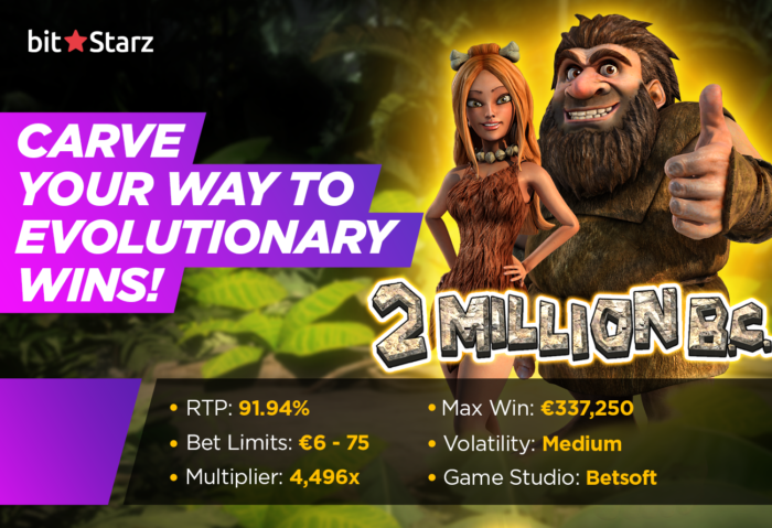 2 Million B.C slot is one entertaining escapade!