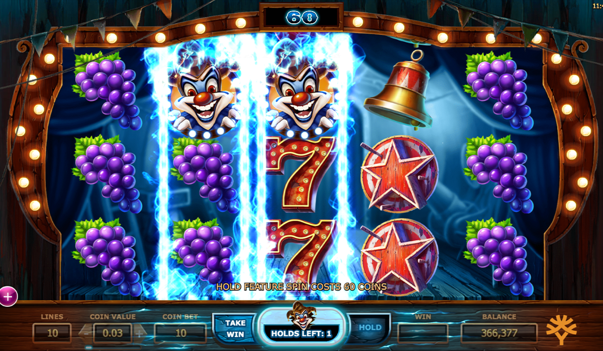 Let the sinister show begin in Wicked Circus slot!