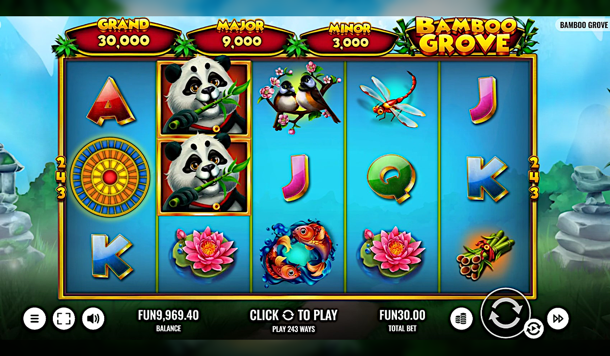 Get into the groove for big wins in Bamboo Grove slot