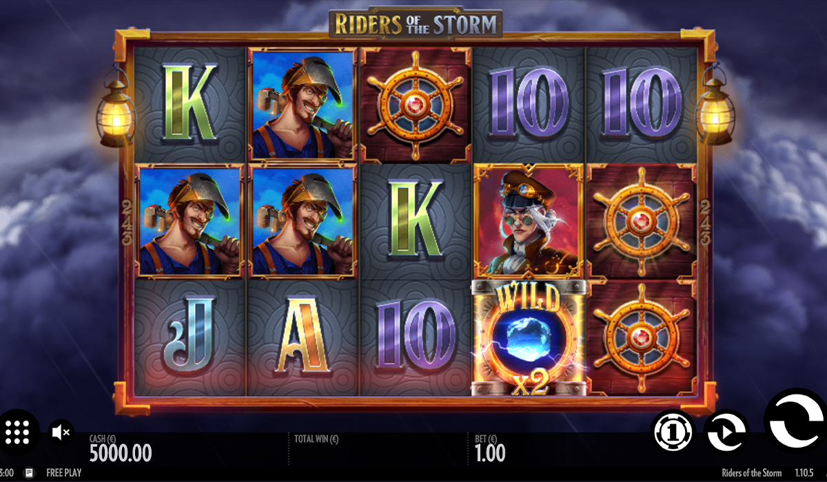 All aboard the Riders of the Storm slot!