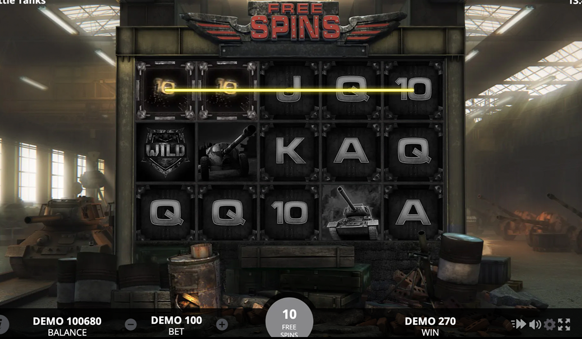 Are you ready to fight for wins in Battle Tanks slot? - BitStarz Casino ...