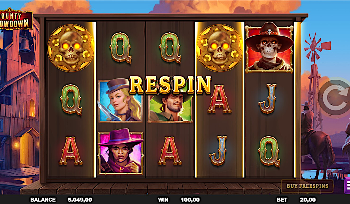 It’s All Guns Blazing in Bounty Showdown Slot!
