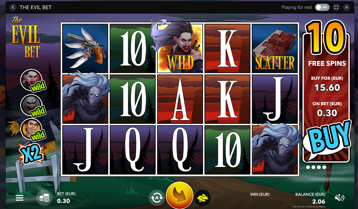 Channel Your Inner Psycho in New Game Evil Bet Slot!