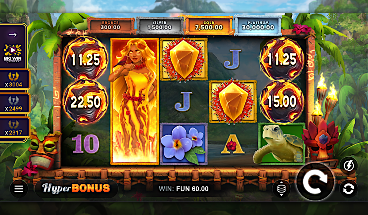 A Red-Hot River of Riches Awaits in the New Lady Lava Slot!