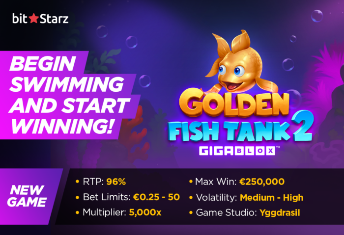 A Tank Full of Riches Awaits in Golden Fish Tank 2 Gigablox Slot!