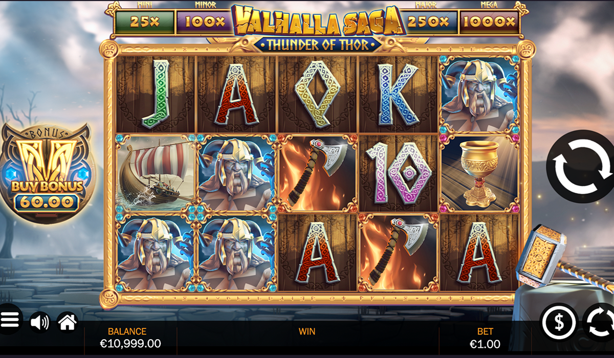 Plunder Wins in New Valhalla Saga: Thunder of Thor Slot