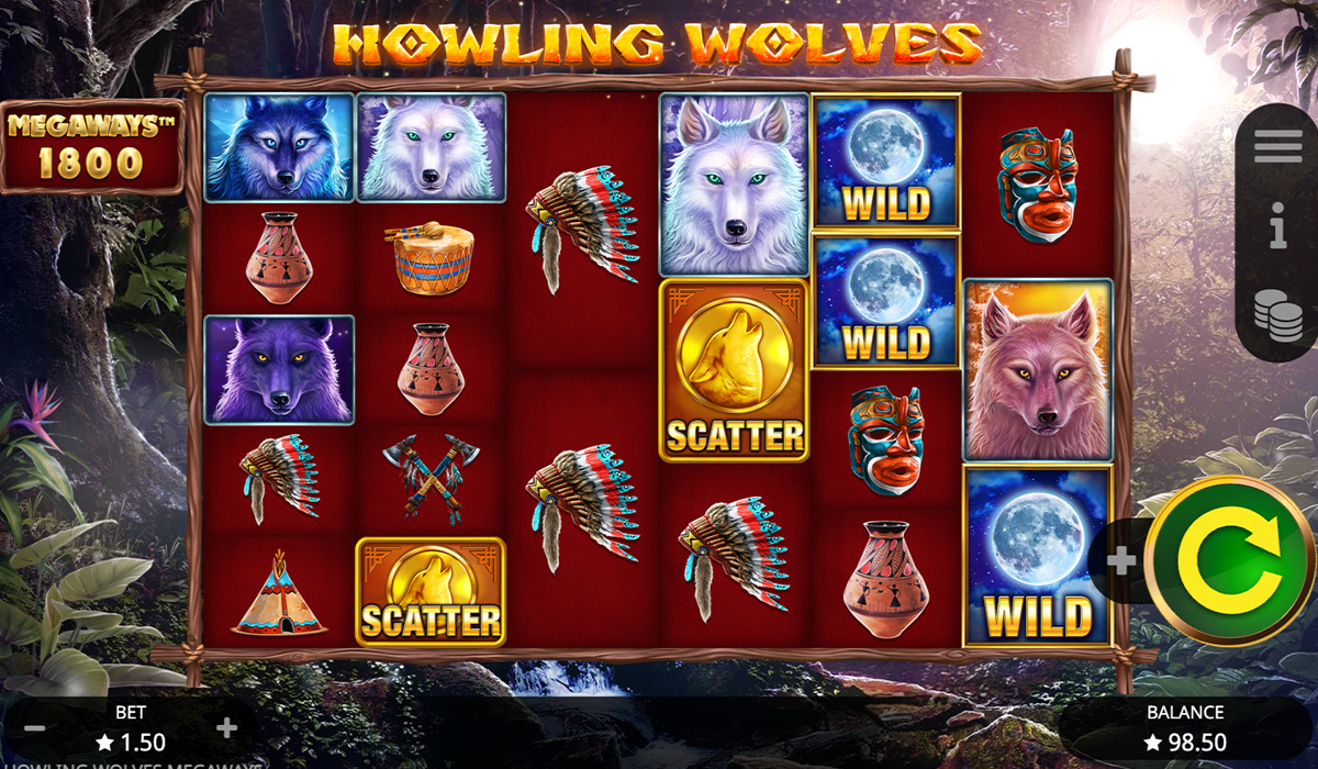 Hunt for Wins in New Howling Wolves Megaways Slot
