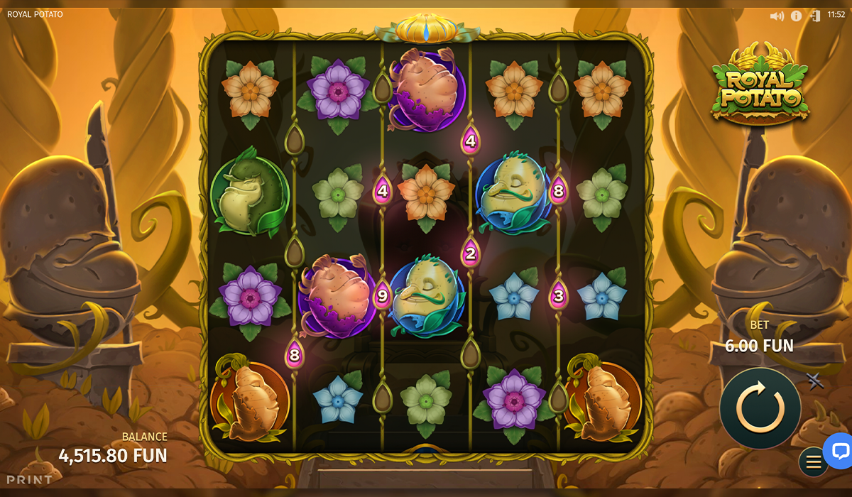 Royal Potato Slot Is One Fairytale You’ve Never Seen Before!