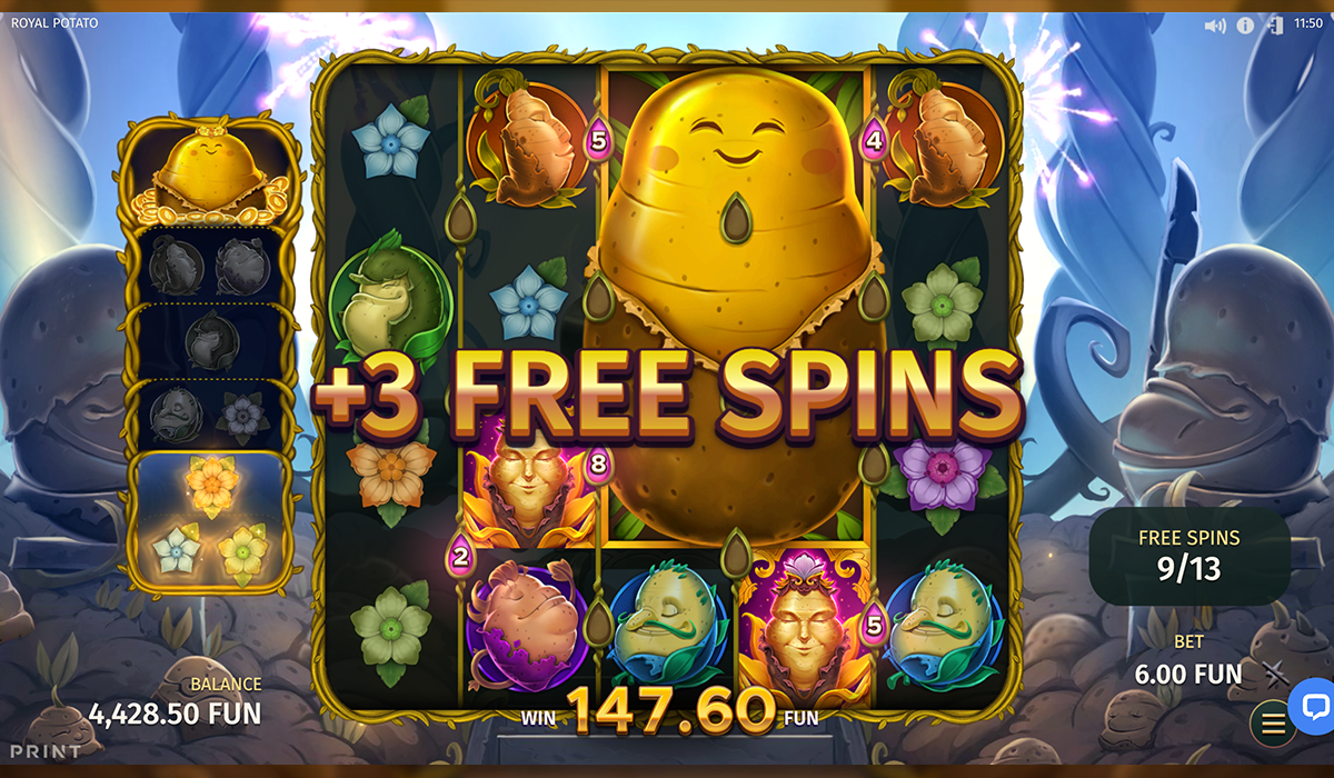 Royal Potato Slot Is One Fairytale You’ve Never Seen Before!