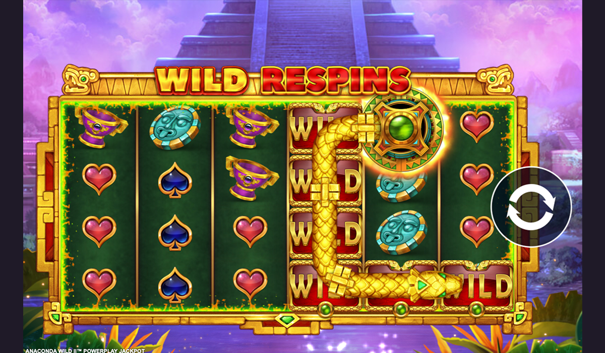 Snakes Alive! Check Out New Game Anaconda Wild II Power Play Slot