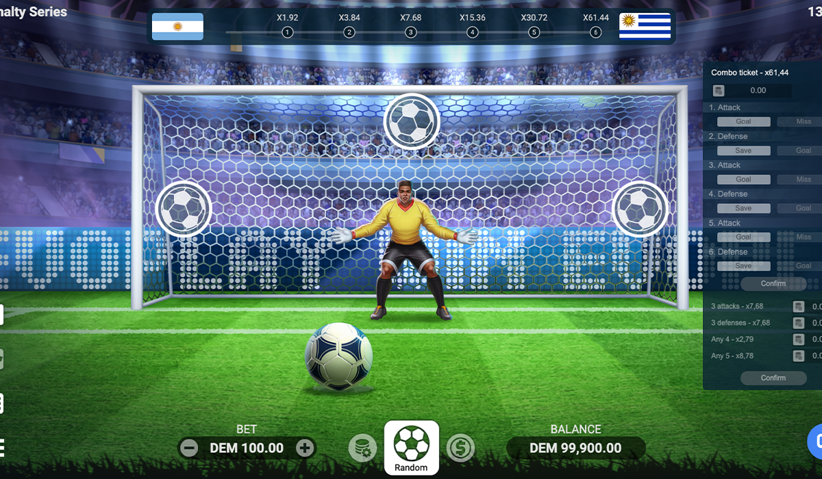 Be the Man of the Match in Penalty Series Instant Win Game!