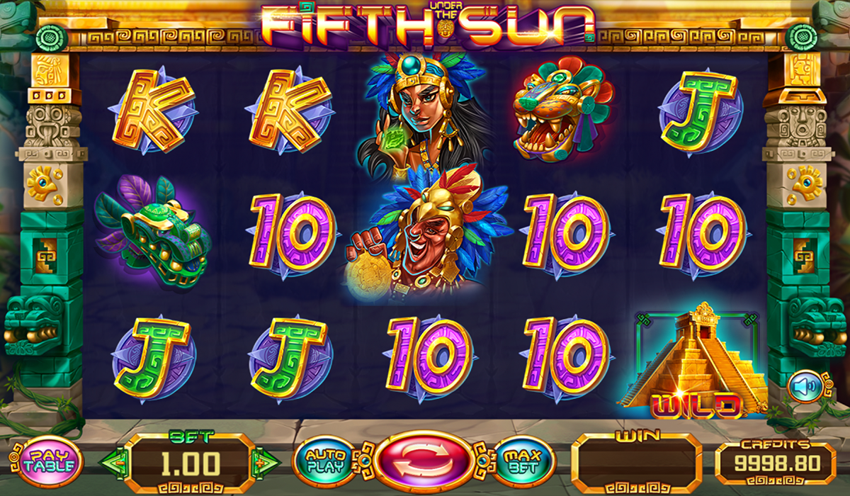 Discover Golden Wins in New Under the Fifth Sun Slot
