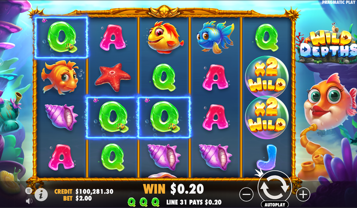 Hunt for Riches Beneath the Waves in New Wild Depth Slot