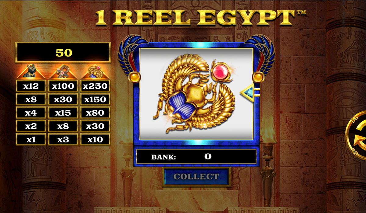 Mingle With This Fun Single in 1 Reel Egypt Slot