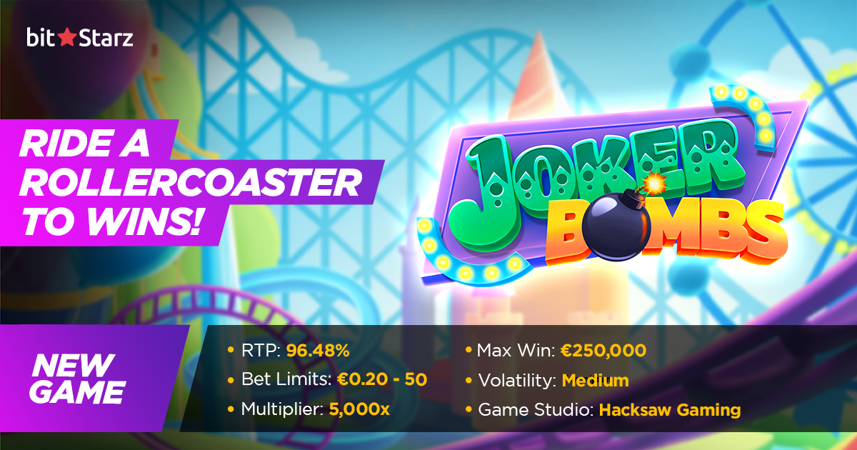 Take a Wild Ride to Wins in New Joker Bombs Slot