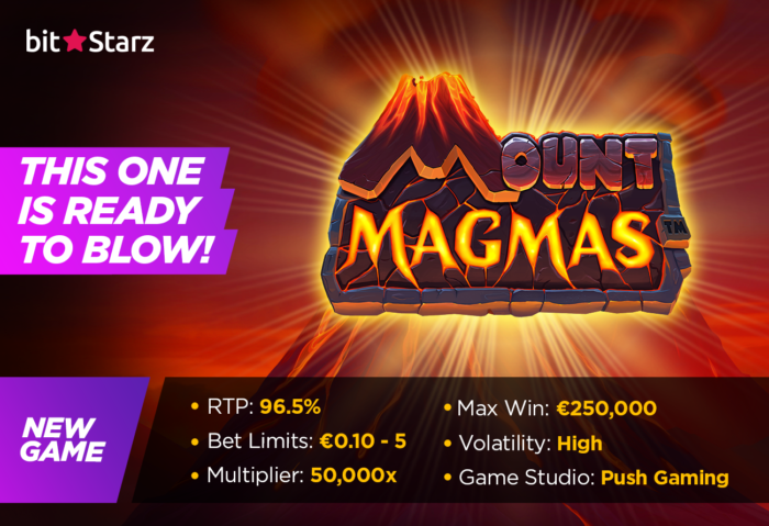 Score an Eruption of Wins in New Mount Magmas Slot