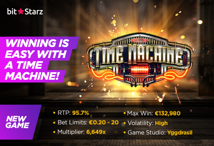 Travel Back to Winning Ways in New Time Machine Slot