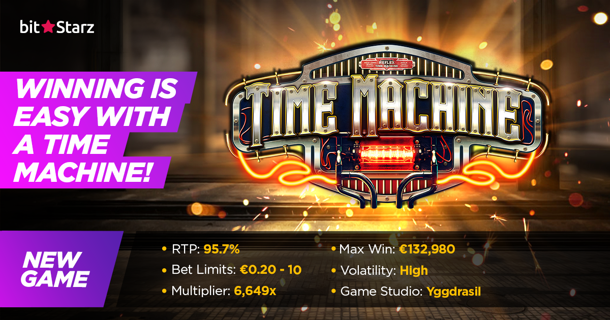 Travel Back to Winning Ways in New Time Machine Slot