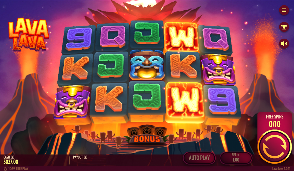 Hot and Heavy Adventures Await in New Lava Lava Slot