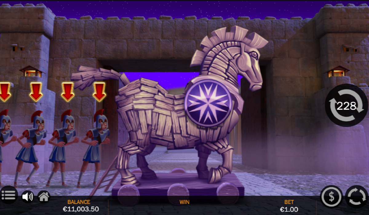 Climb Aboard a Trojan Horse to Wins in New Achilles Slot