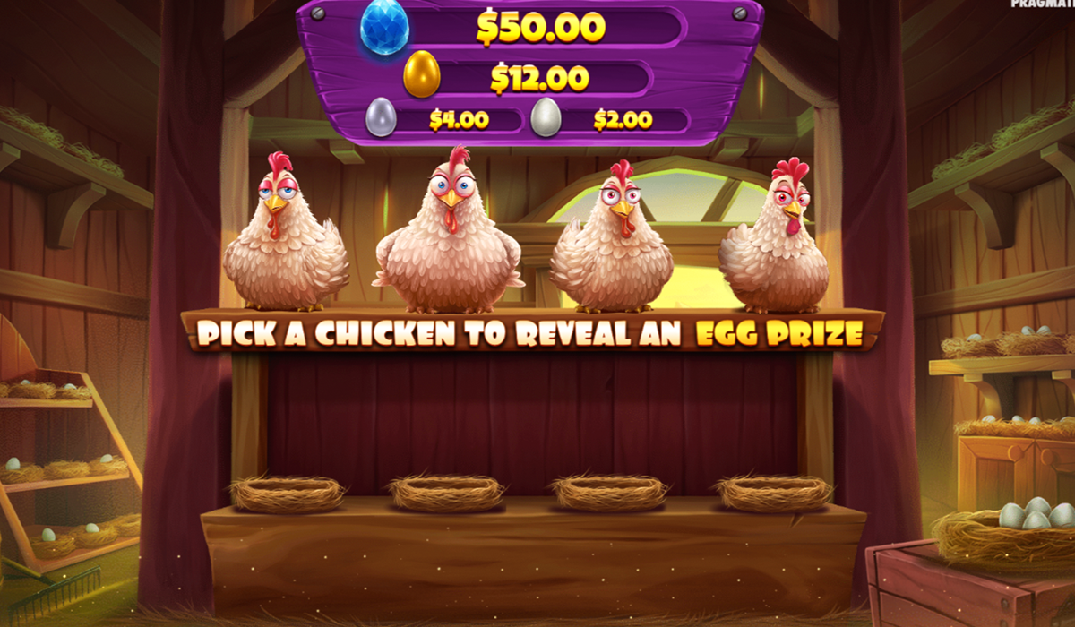 Hunt for Golden Eggs in Chicken Chase Slot