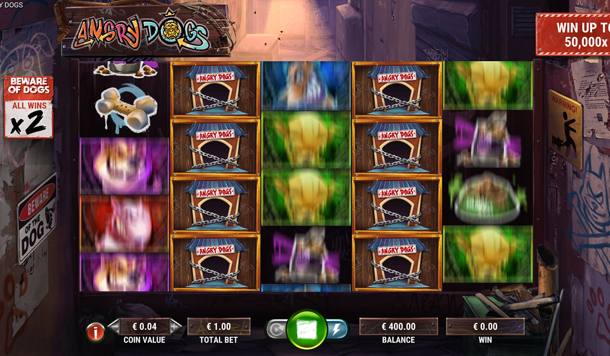 Win with Man’s Best Friend in Angry Dogs Slot