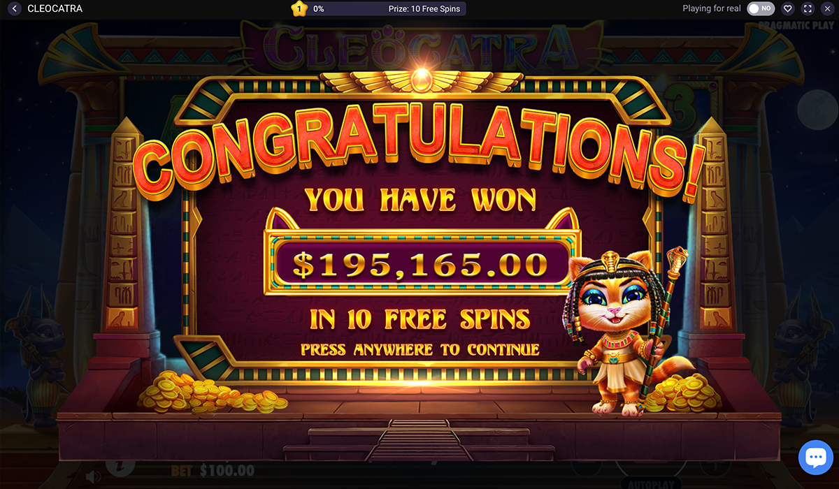 Cleocatra Slot: I’ve Never Won Bigger!