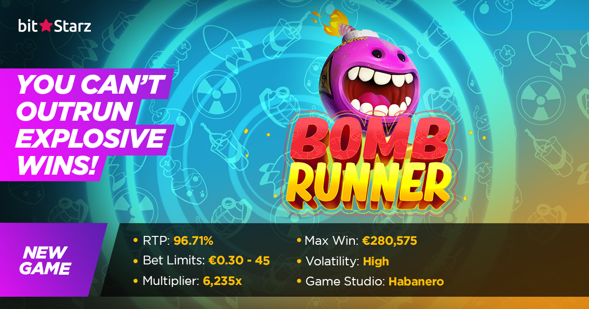 Explosively Wacky Wins Await in Bomb Runner Slot