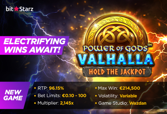 Wazdan Adds Power of Gods: Valhalla Slot to a Growing Series