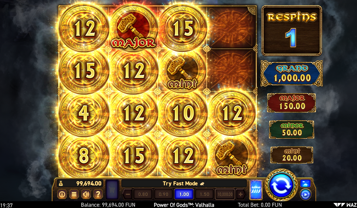 Wazdan Adds Power of Gods: Valhalla Slot to a Growing Series