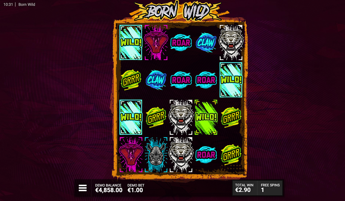 It’s a Zoo Out There in Born Wild Slot