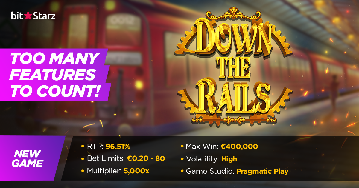 Travel around the Big Smoke for Big Wins in Down the Rails Slot!