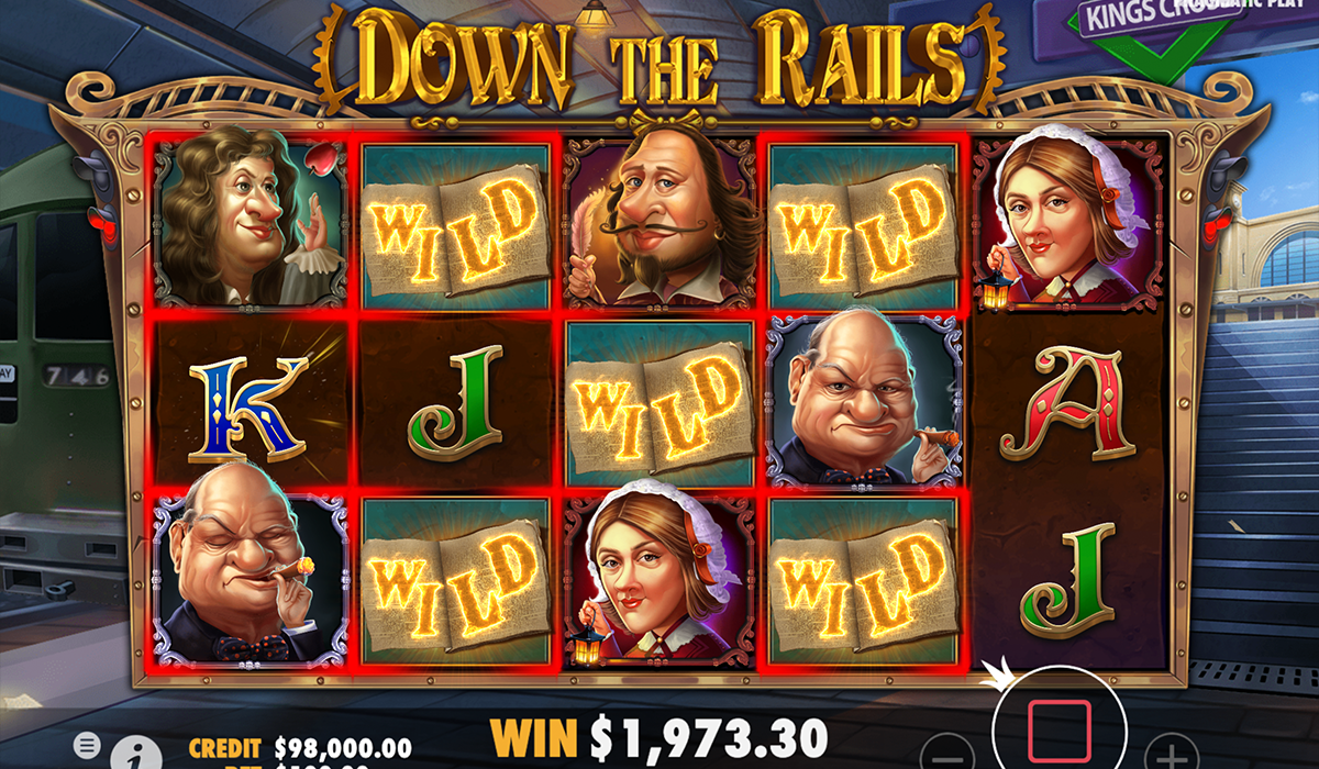 Travel around the Big Smoke for Big Wins in Down the Rails Slot!
